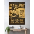 Bendy Poster Cartoon Style Poster Wall Art Home Decor Vintage Gift ...
