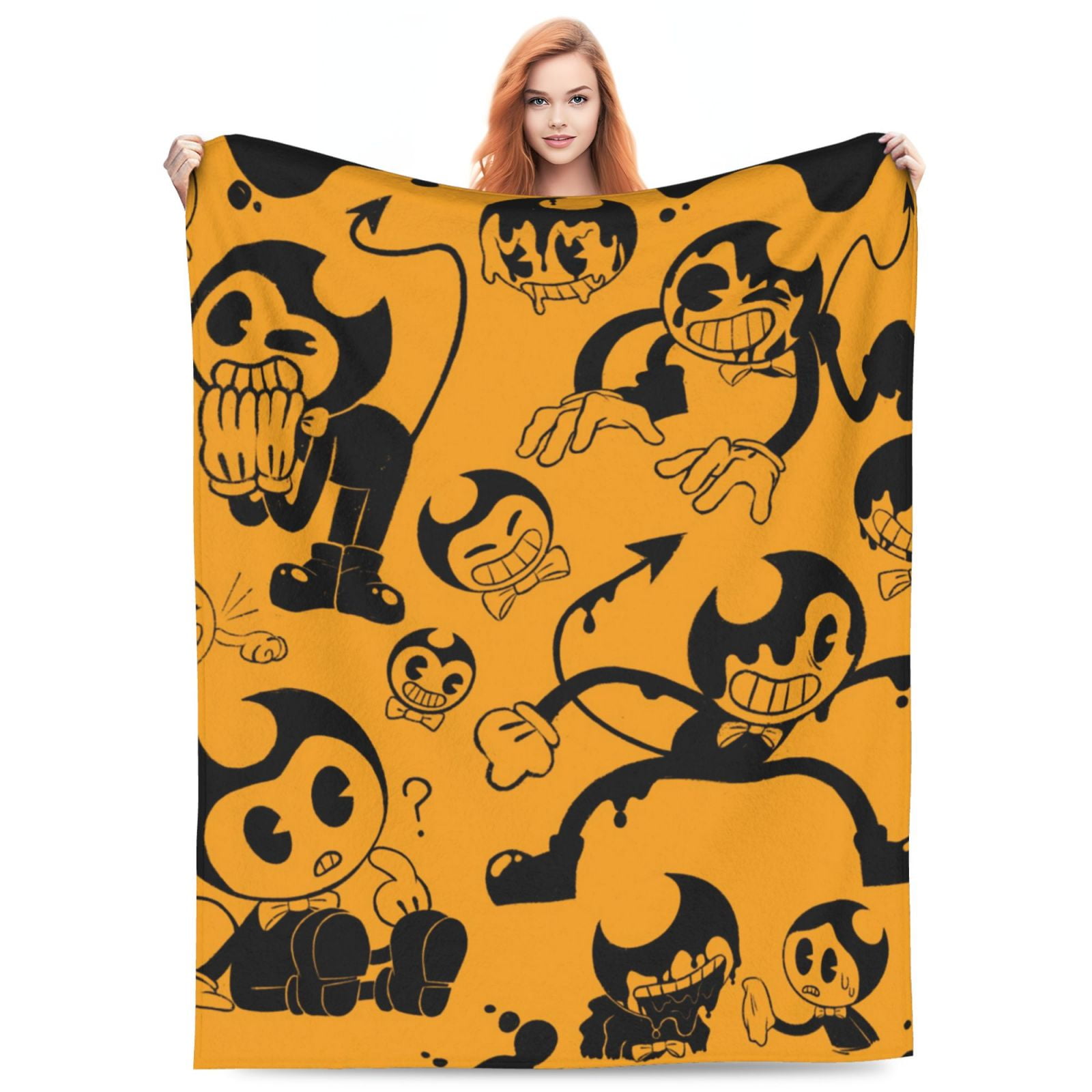 Bendy Secrets of the Machine Game Blanket Ultra-Soft Micro Fleece ...