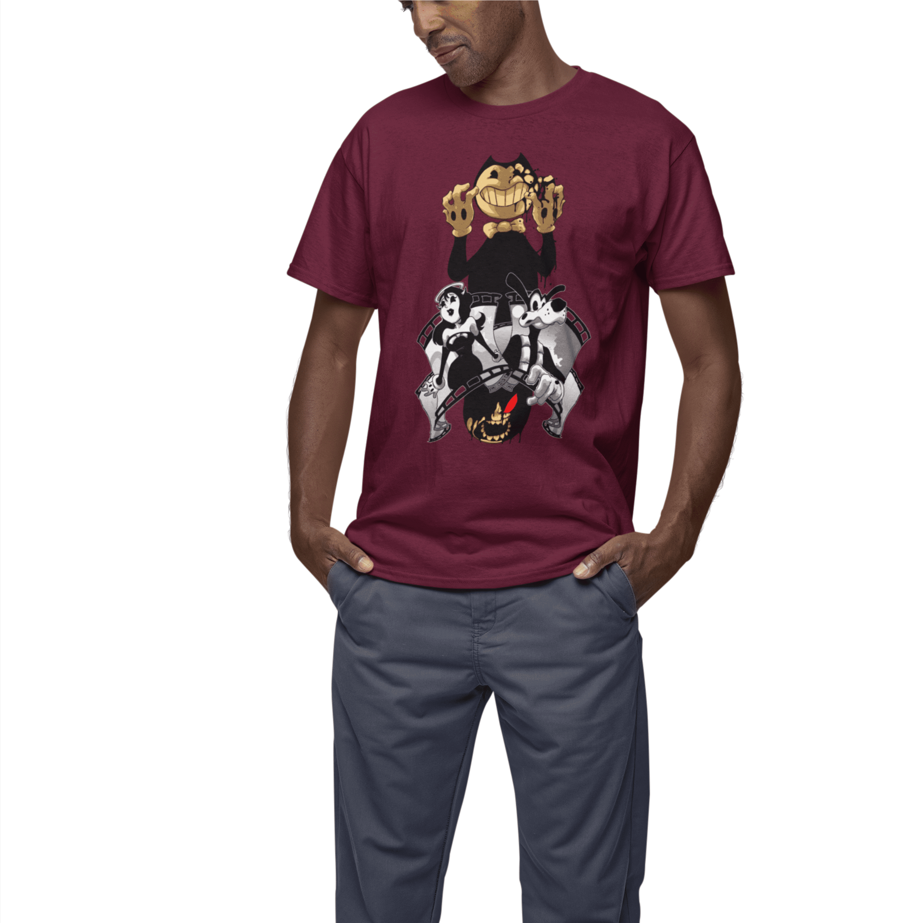 "Bendy" Tribute Shirt Designed by Johnny Segura and Impressive Inks ...