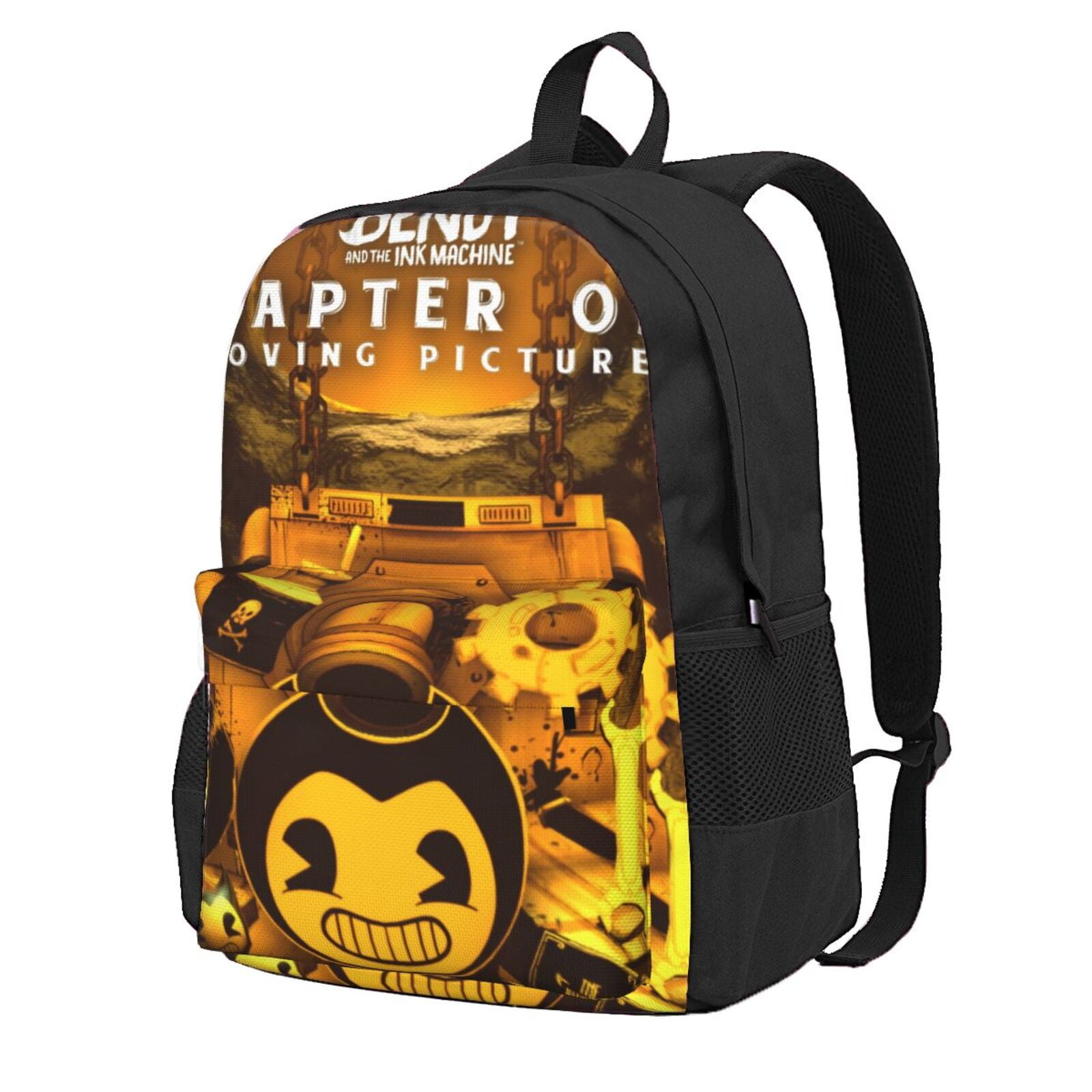 Bendy and The Ink Machine Backpacks Bookbag Casual Daypack Backpacks ...