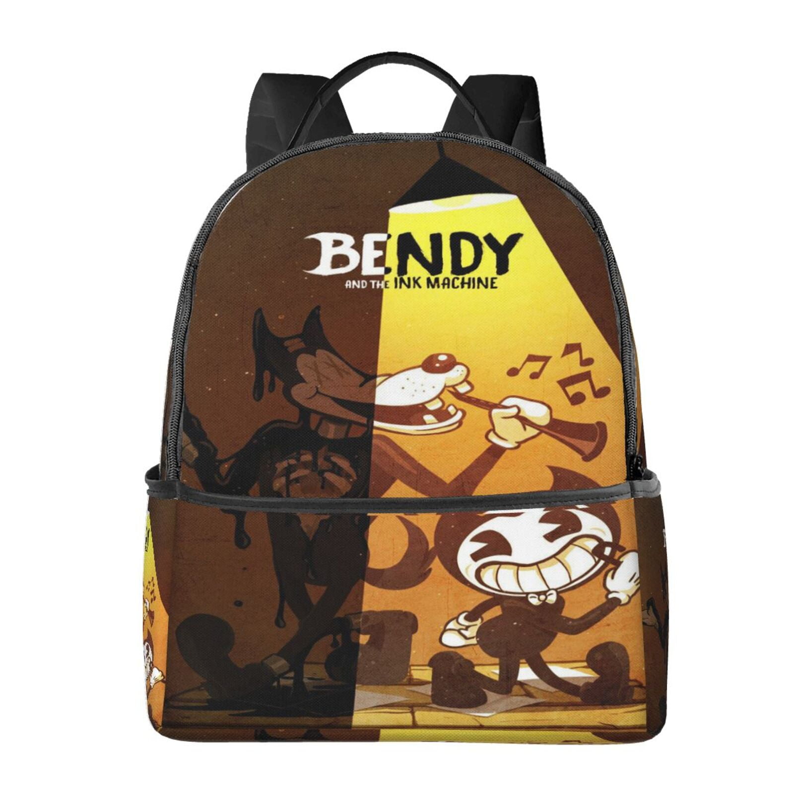 Bendy and The Ink Machine Backpacks Bookbag Casual Daypack Backpacks ...