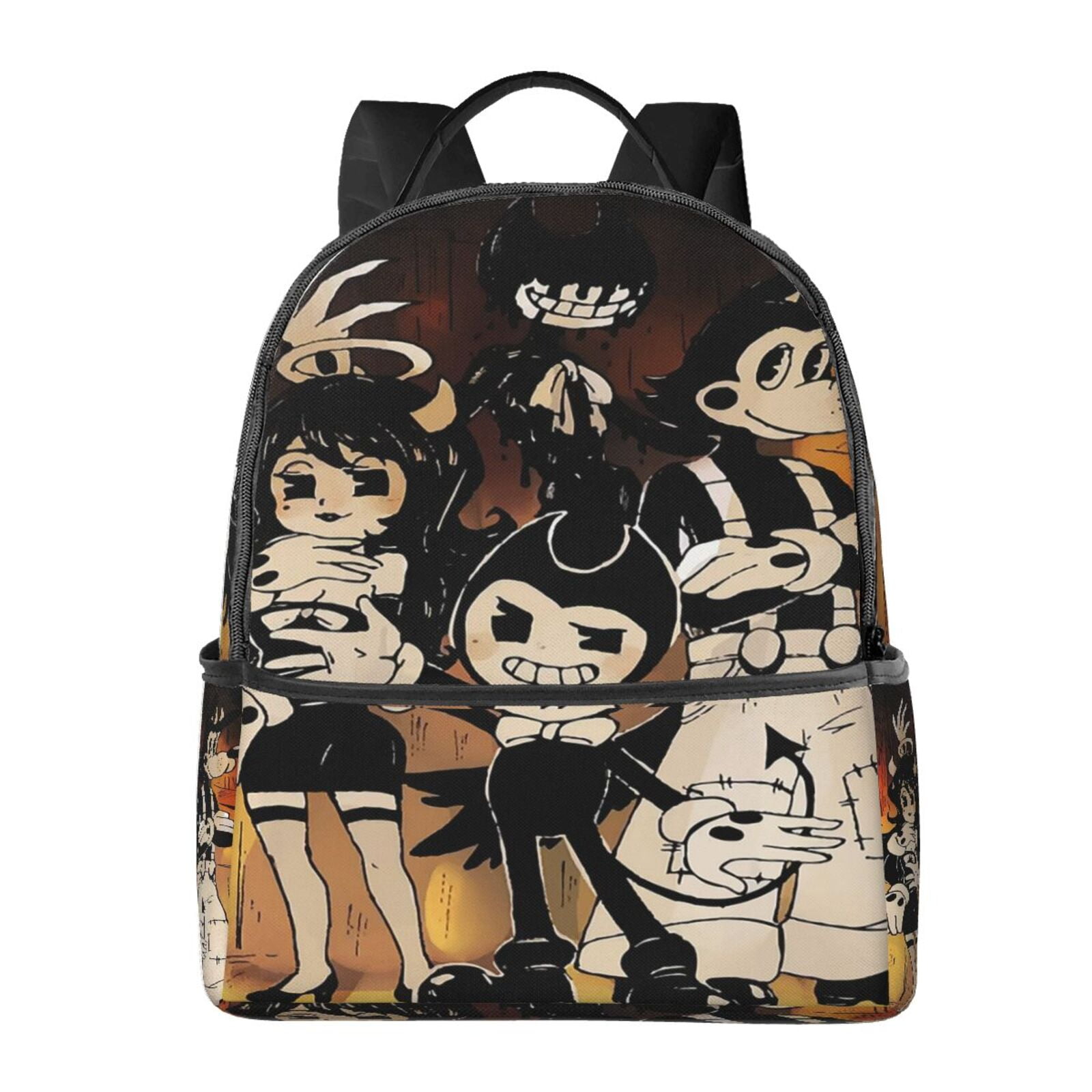 Bendy and The Ink Machine Backpacks Bookbag Casual Daypack Backpacks ...