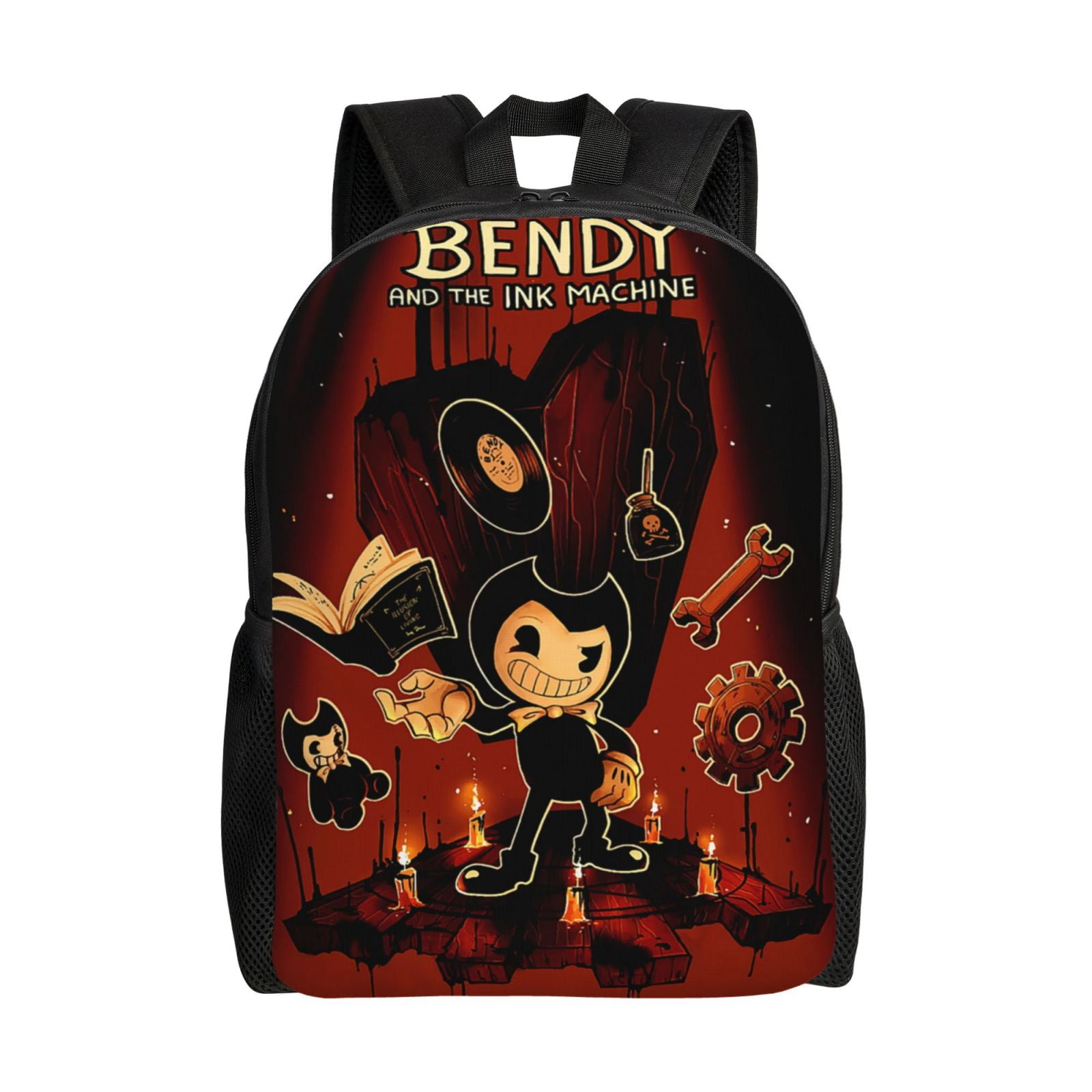 Bendy and The Ink Machine Backpacks Bookbag Casual Daypack Backpacks ...