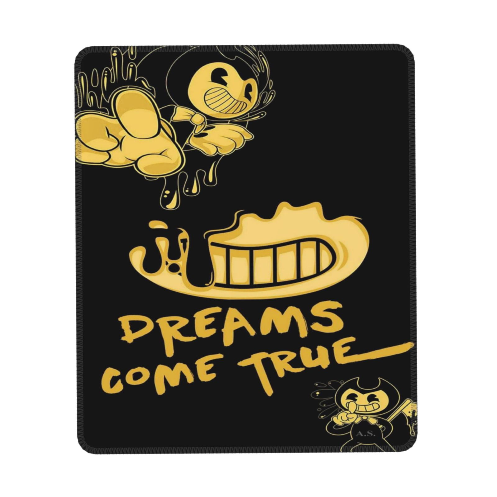 Bendy and The Ink Machine Desk Mat, Gaming Mouse Pad Mat with Non-Slip ...