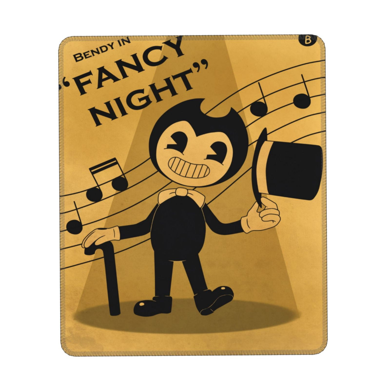 Bendy and The Ink Machine Desk Mat, Gaming Mouse Pad Mat with Non-Slip ...