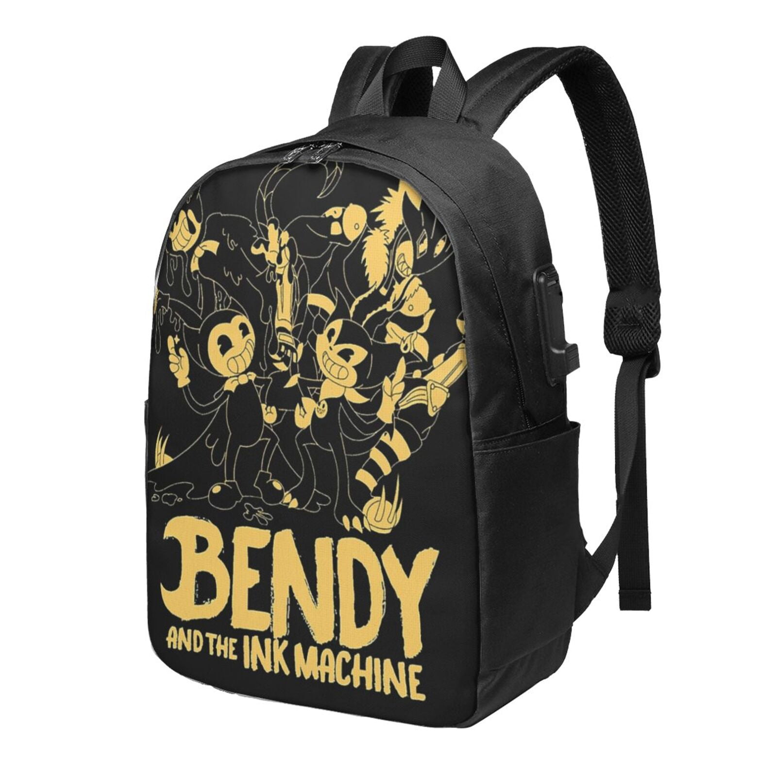 Bendy and The Ink Machine Laptop Backpack Bookbag Casual Daypack Travel ...