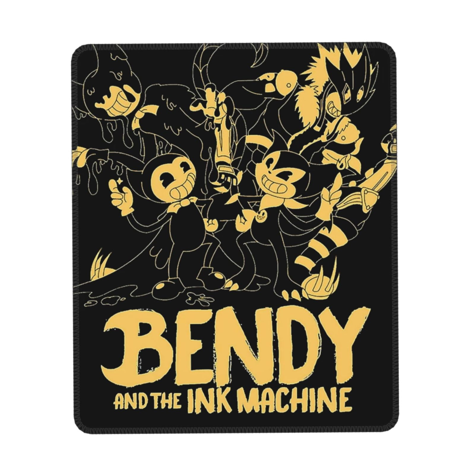 Bendy and The Ink Machine Mouse Pad, Computer Mouse Mat, Waterproof Non ...