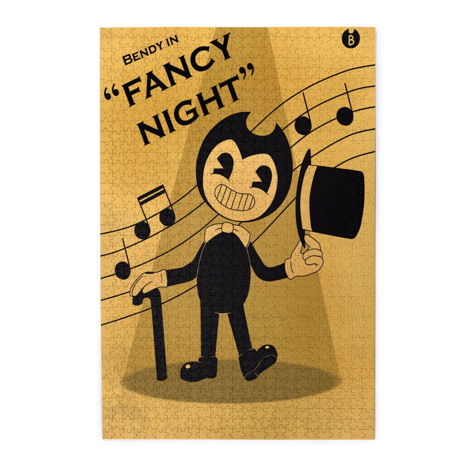 Bendy and The Ink Machine Puzzle For Adults & Kids - 1000 Piece Jigsaw ...