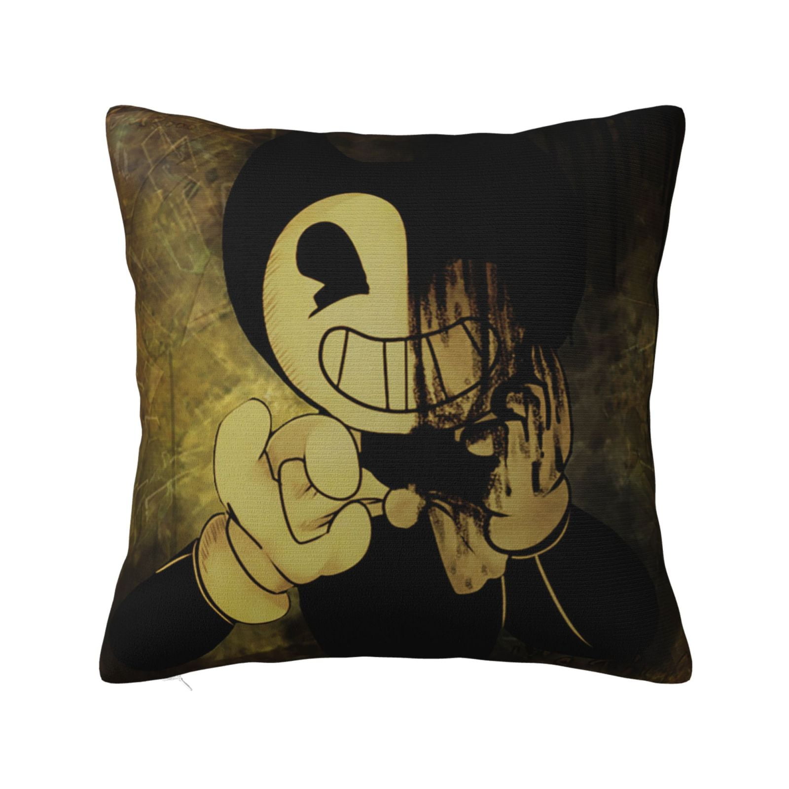 Bendy and The Ink Machine Throw Pillow Cover Decoration Pillow Case ...