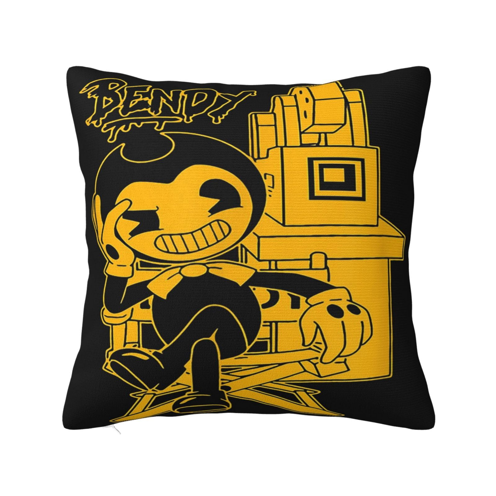 Bendy and The Ink Machine Throw Pillow Cover Decoration Pillow Case ...