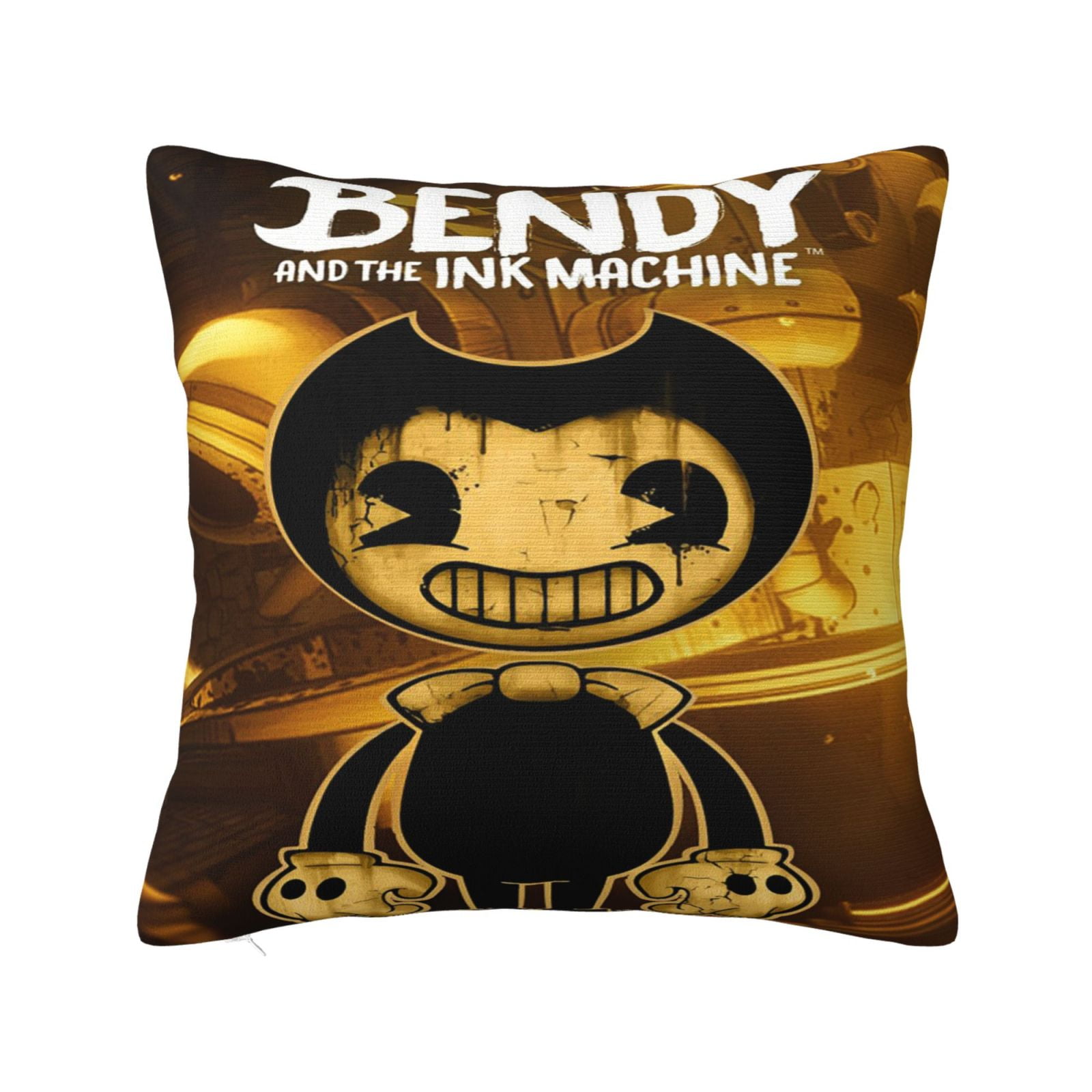 Bendy and The Ink Machine Throw Pillow Cover Decoration Pillow Case ...