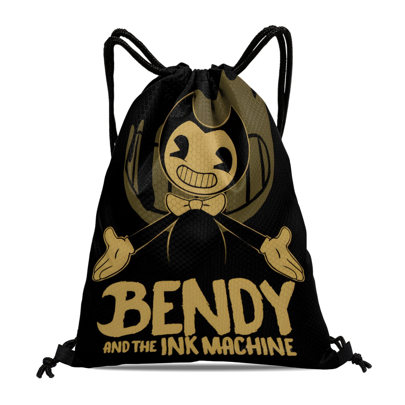 Bendy and the Ink Machine Drawstring backpack GIFT, sports and fitness ...