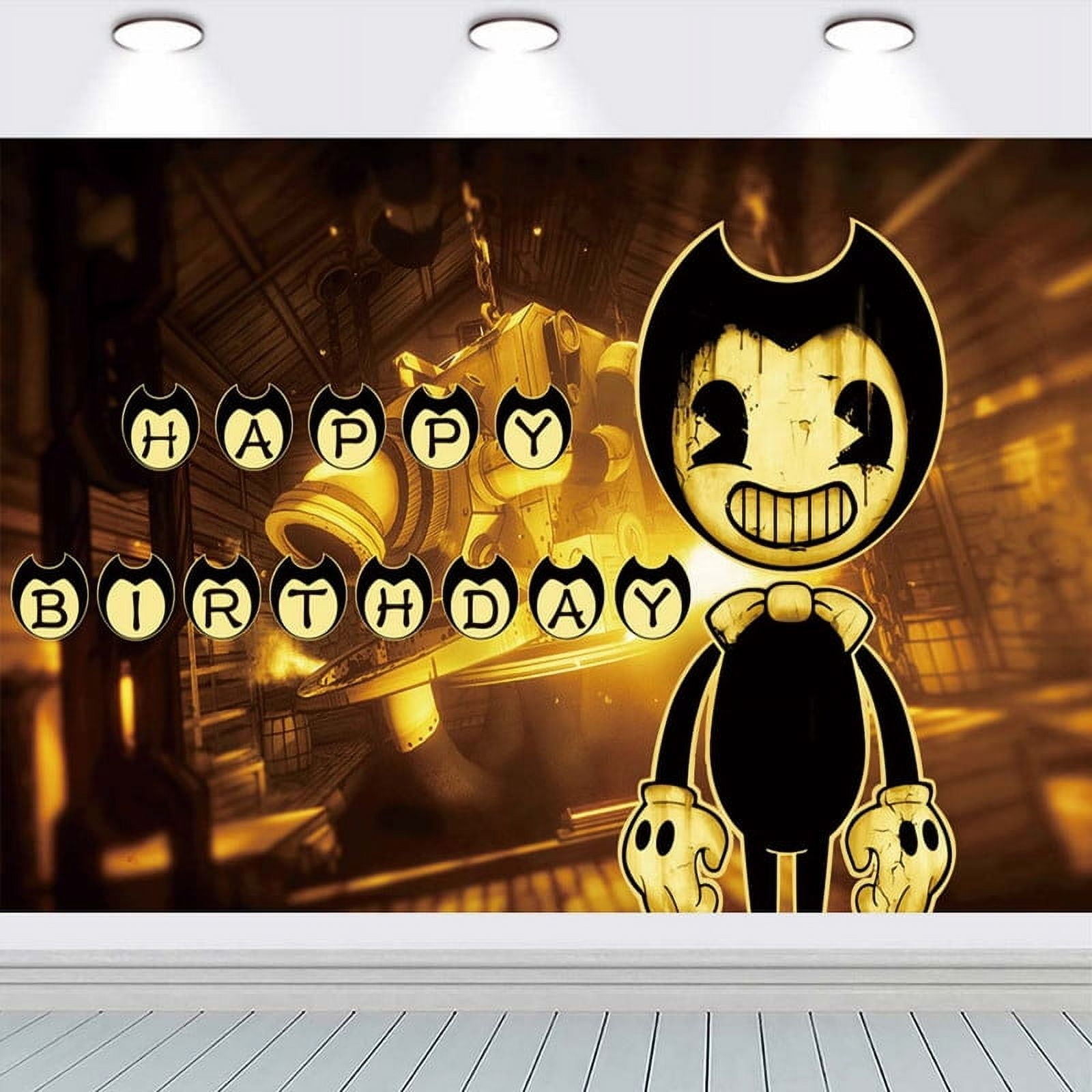 Bendy and the Ink Machine Party Supplies for Photography Taspestry ...