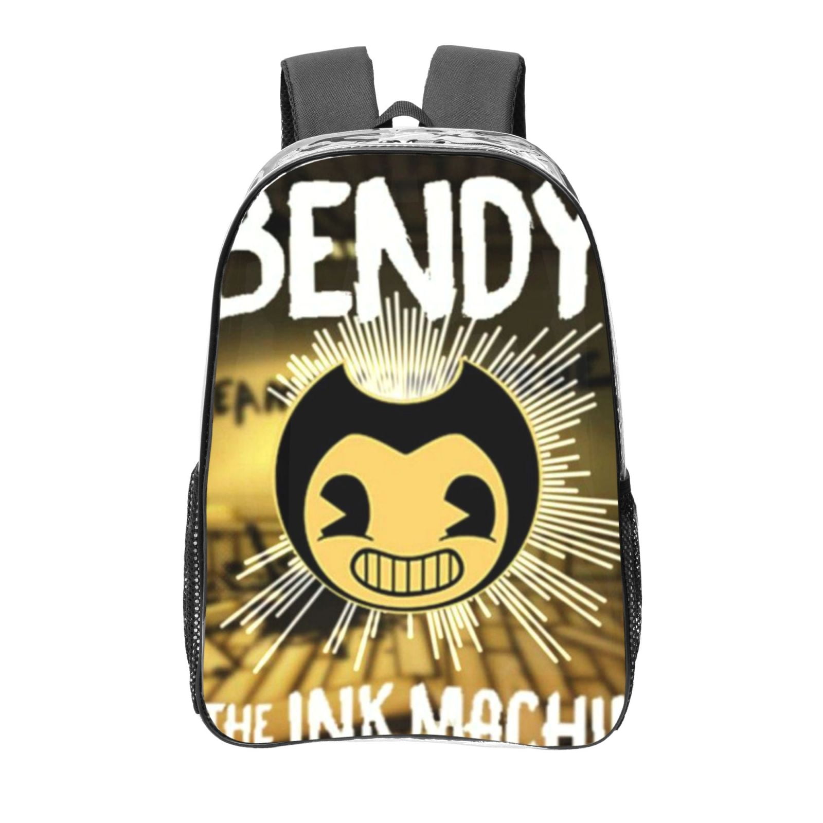 Bendy and the Ink Machine Transparent Backpack Adjustable Shoulders ...
