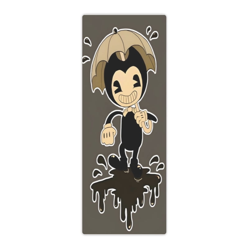 Bendy and the Ink Machine pattern yoga mat makes every practice full of ...
