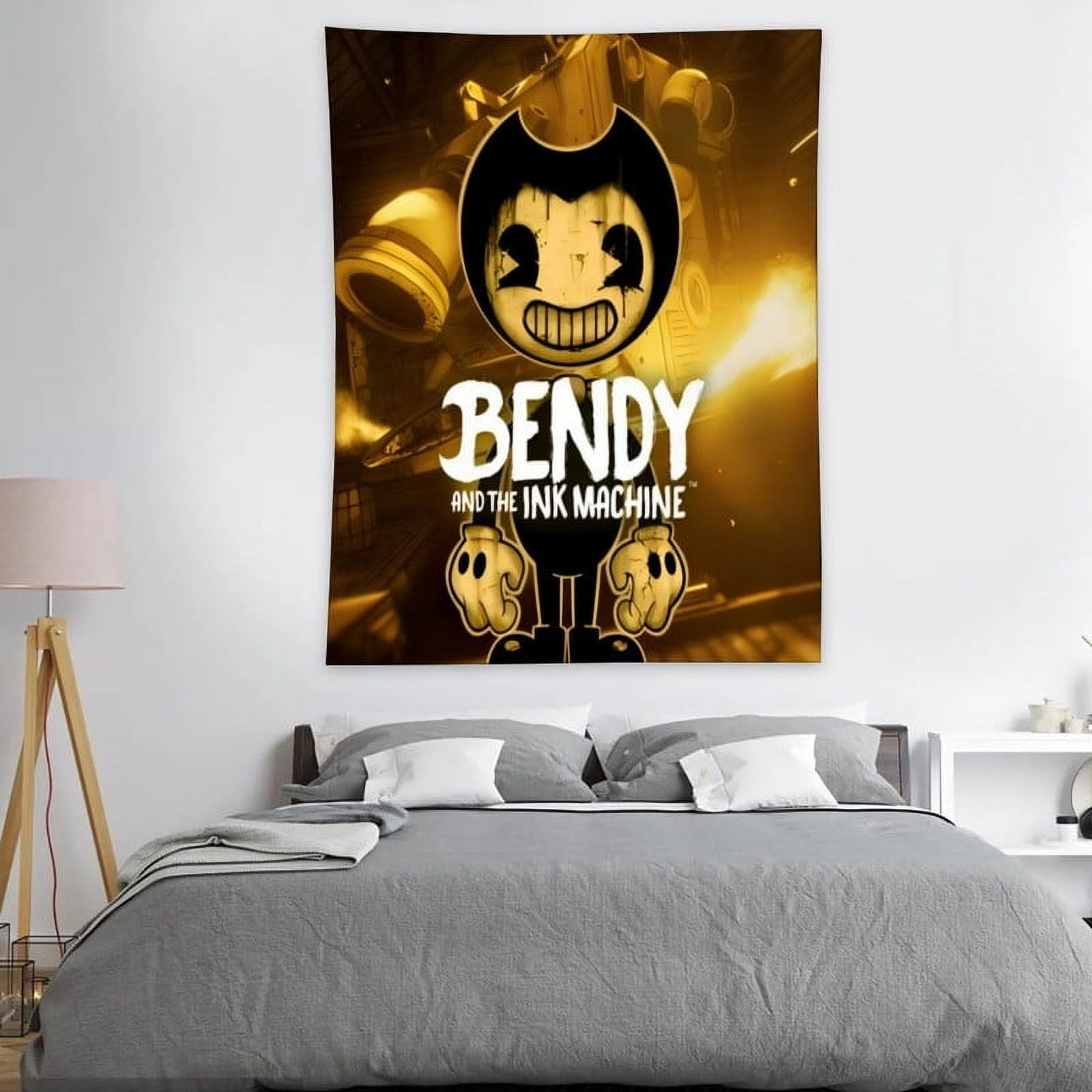 Bendy and the Ink Machine tapestry adds vibrant color and unique style ...