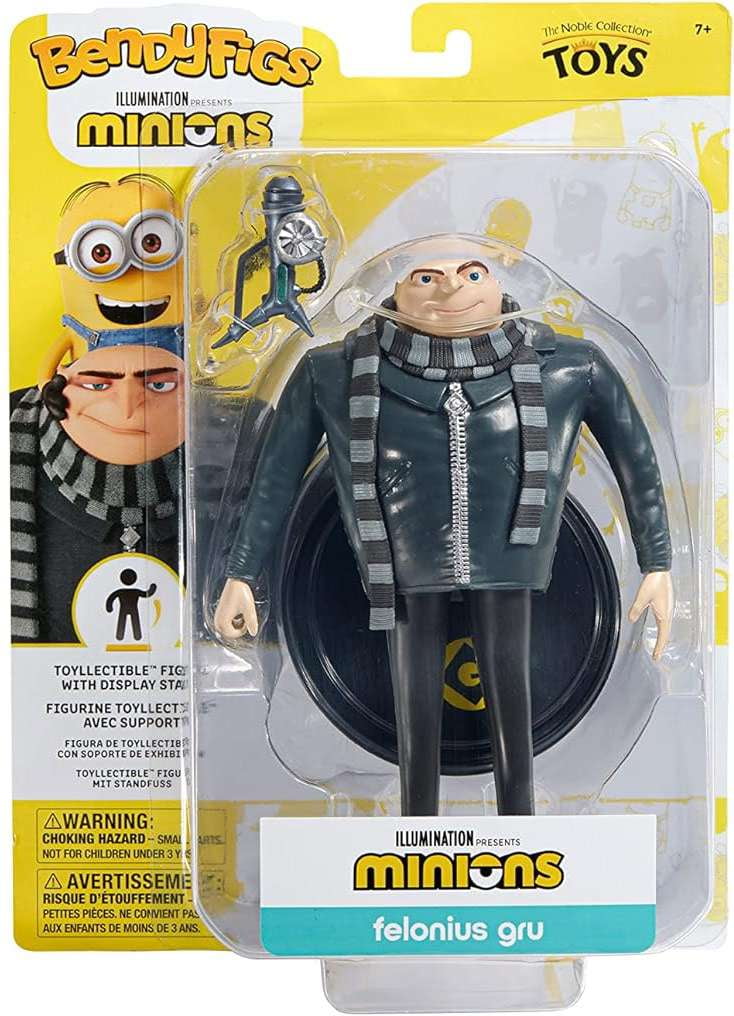 Despicable Me Bendyfigs Felonius Gru Figure - Walmart.com
