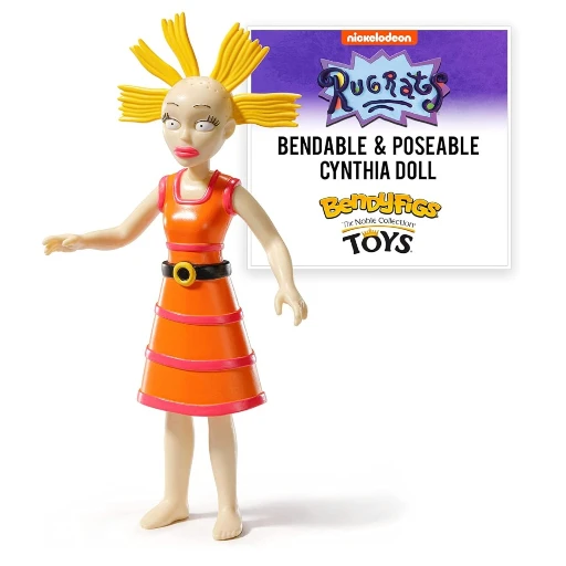 BendyFigs Rugrats Cynthia Doll Poseable Collectible Figure - Walmart.com