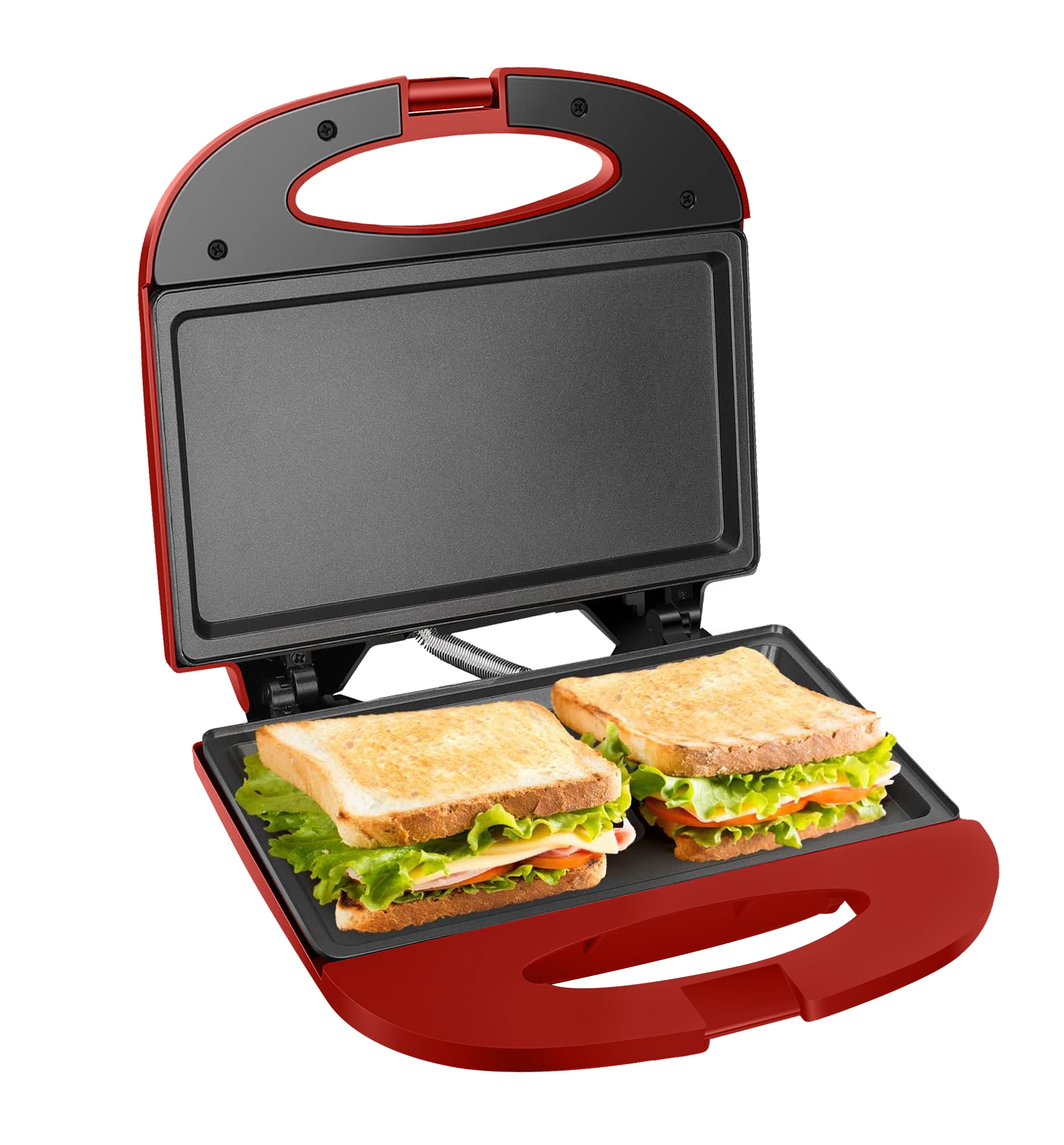 Bene Casa Flat Grill Sandwich Press Cool Touch, Non-Stick Electric ...