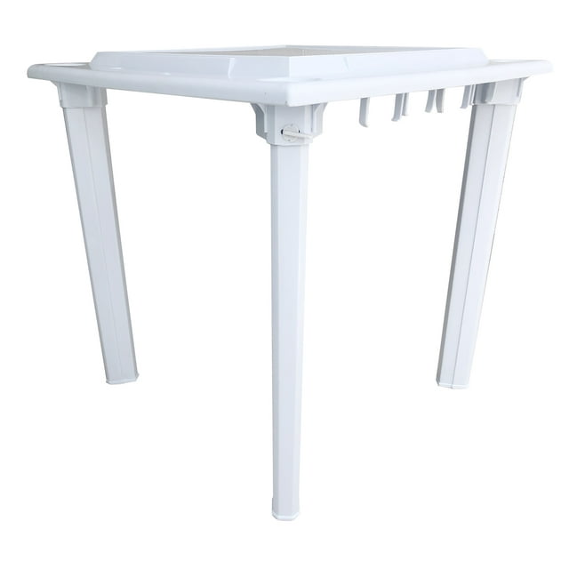 Bene Casa White Floating Game Table – Waterproof 4-Player Table for ...