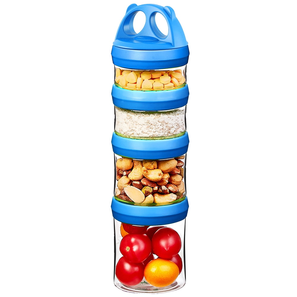 BeneLabel Portable Stackable Food Storage Containers for Snacks Formula ...