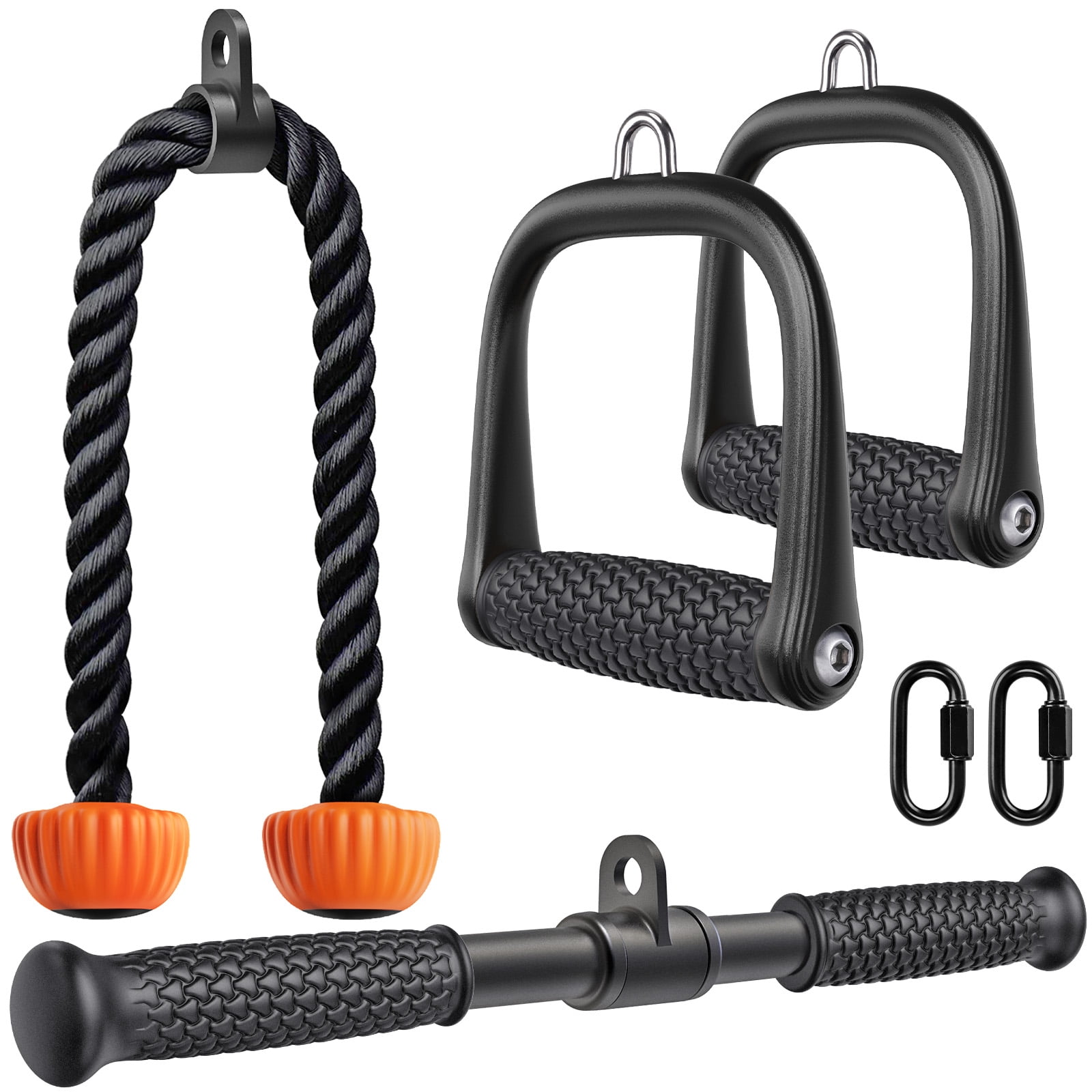 BeneLabel Home Gym Triceps LAT Pulldown Attachments with Non-Slip Grip ...