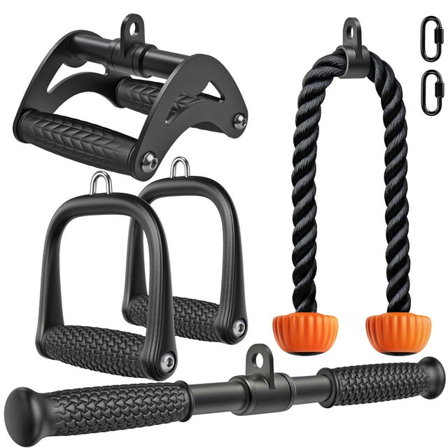 BeneLabel Home Gym Accessories: Triceps LAT Pulldown Attachments, Non ...