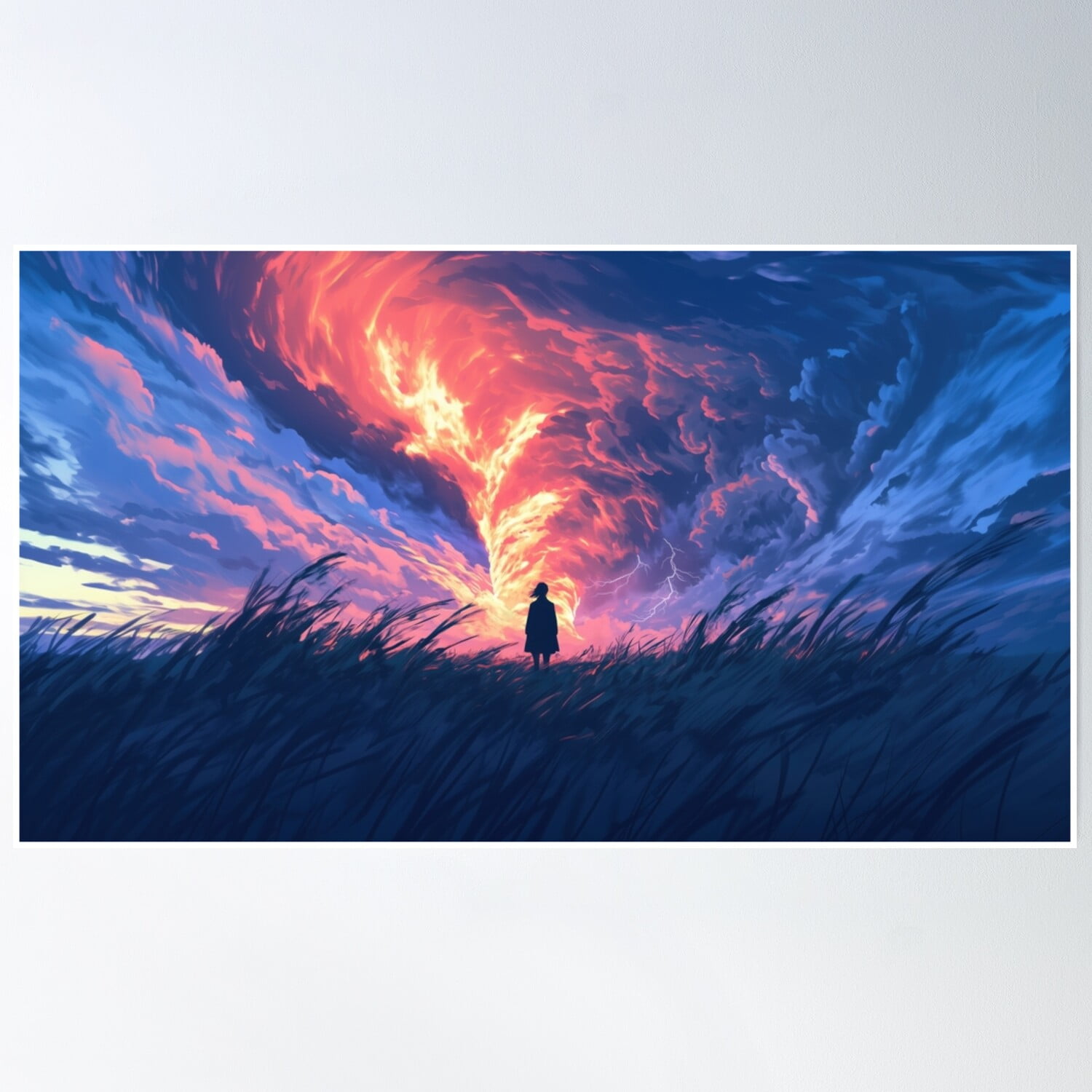 Beneath The Shadows: Tempest Rising Poster Wall Art, Modern Wall Decor ...