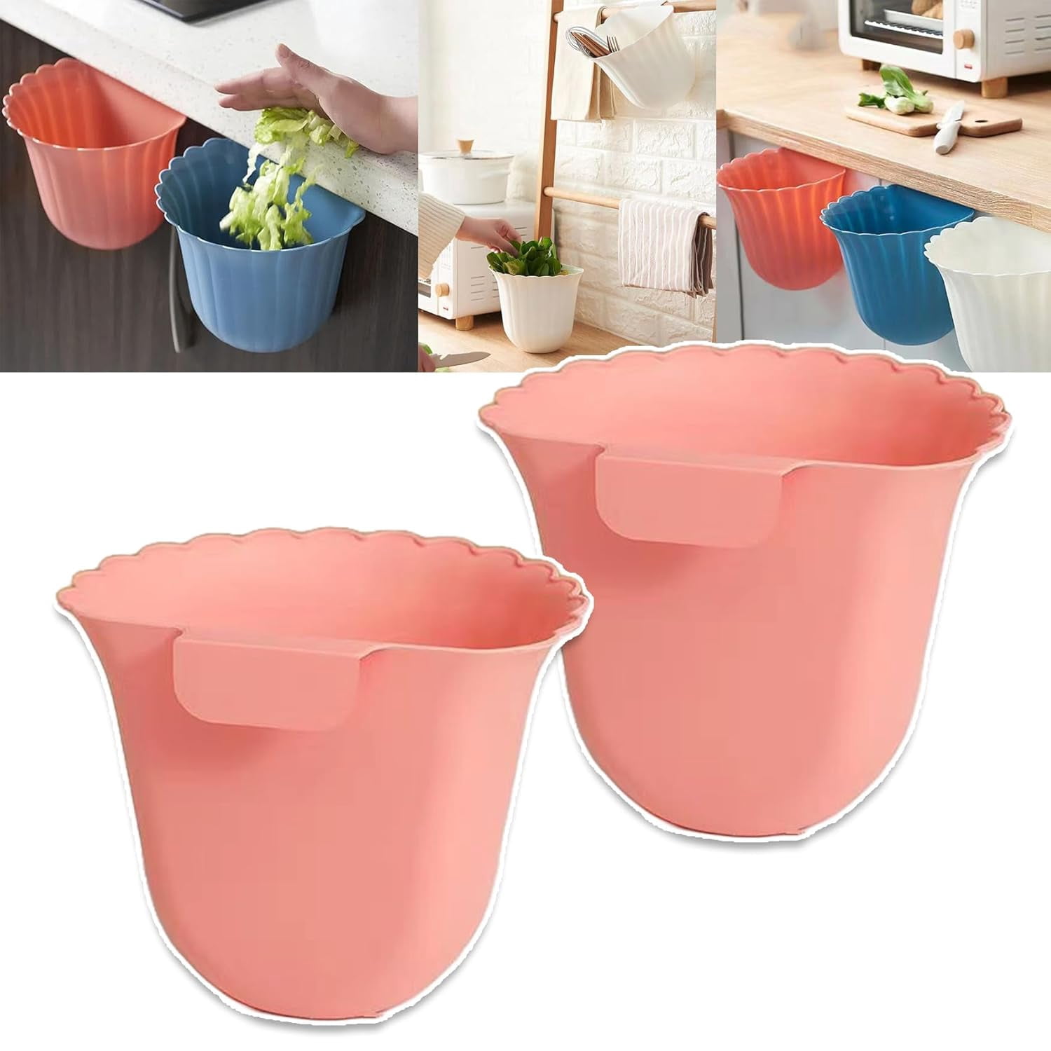 Beneathk Hanging Trash Can - Beneathk Wall Mounted Trash Can for ...