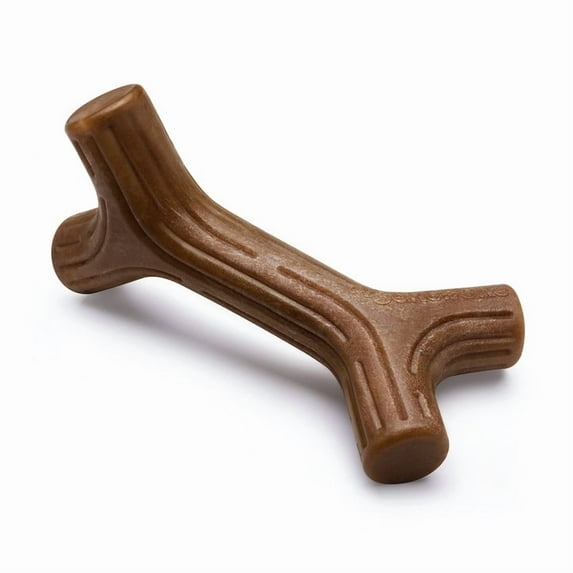Benebone Bacon Stick Durable Dog Chew Toy for Aggressive Chewers, Real ...