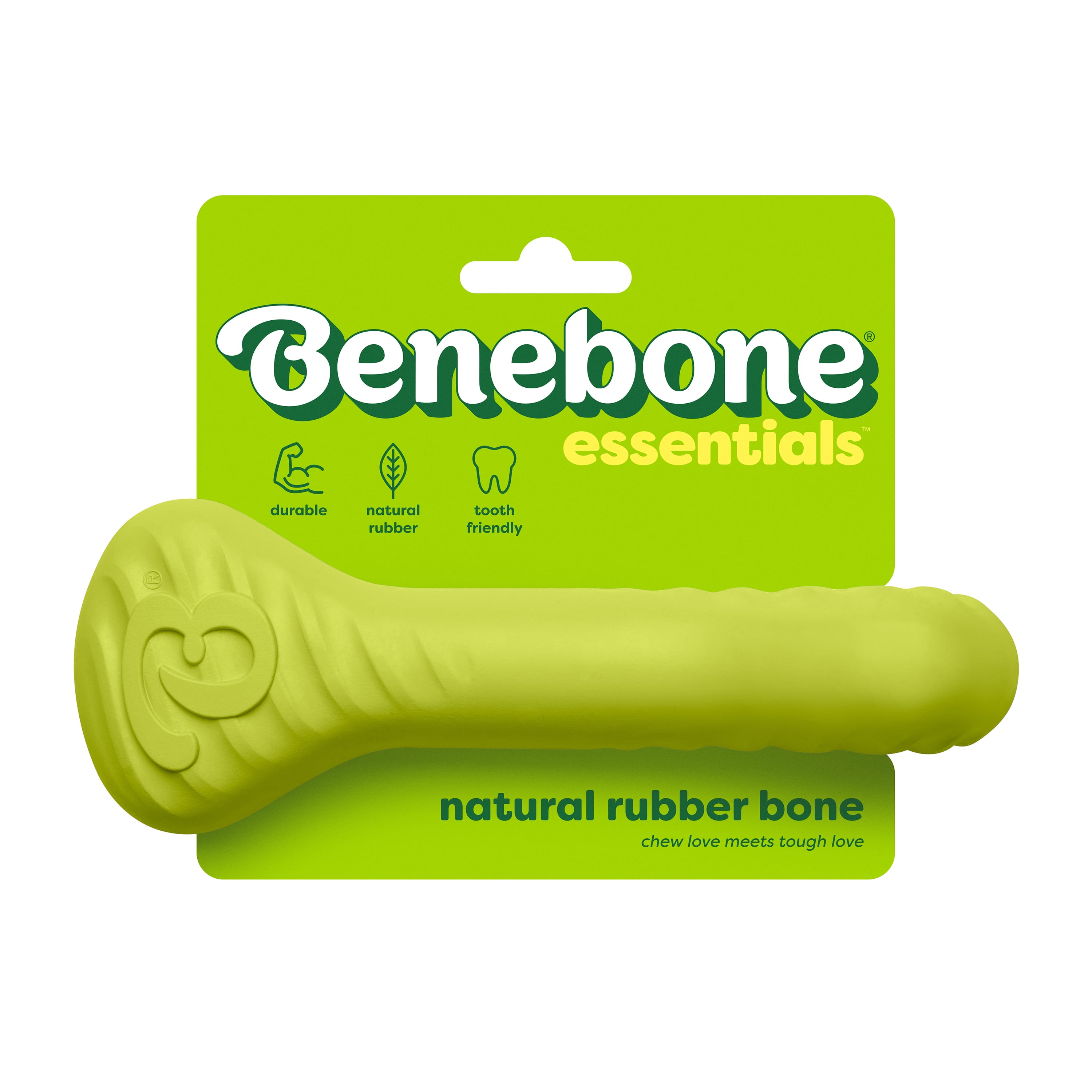 Benebone Essentials Rubber Bone - Walmart.com