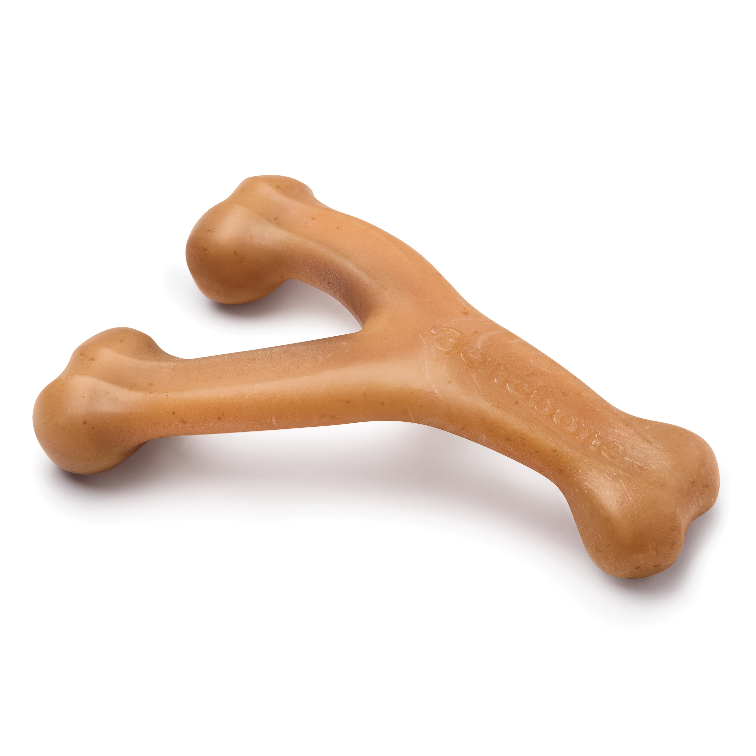 Benebone Real Chicken Durable Nylon Wishbone Dog Chew Toy, Large ...