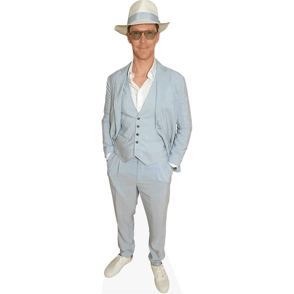 Benedict Cumberbatch (Blue Suit) Lifesize Cardboard Cutout Standee ...