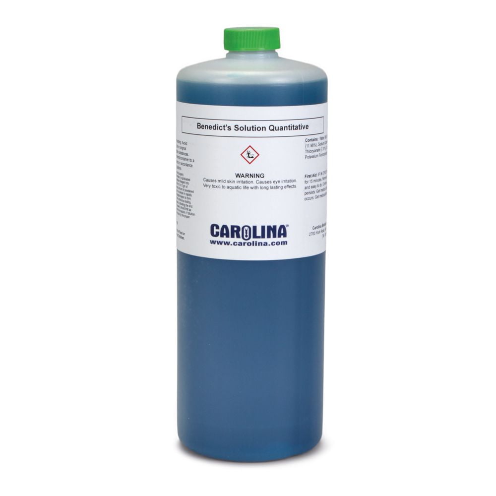 Benedict's Solution, Quantitative, Laboratory Grade, 1 L - Walmart.com