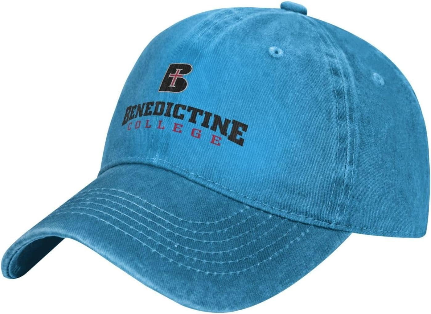 Benedictine College Logo Adult Adjustable Classic Washed Casquette Cap ...