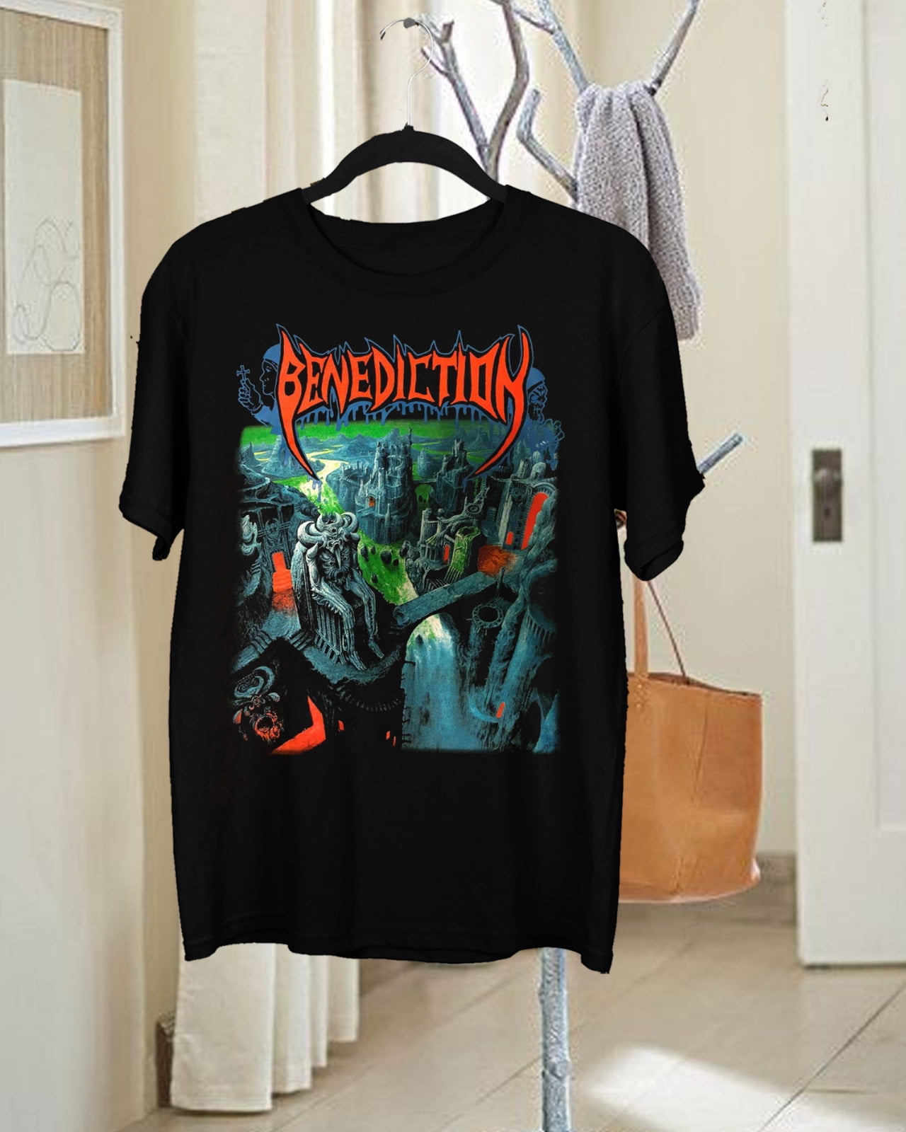 Benediction - Short Sleeve Gift For Fan Black All Size T-Shirt ...