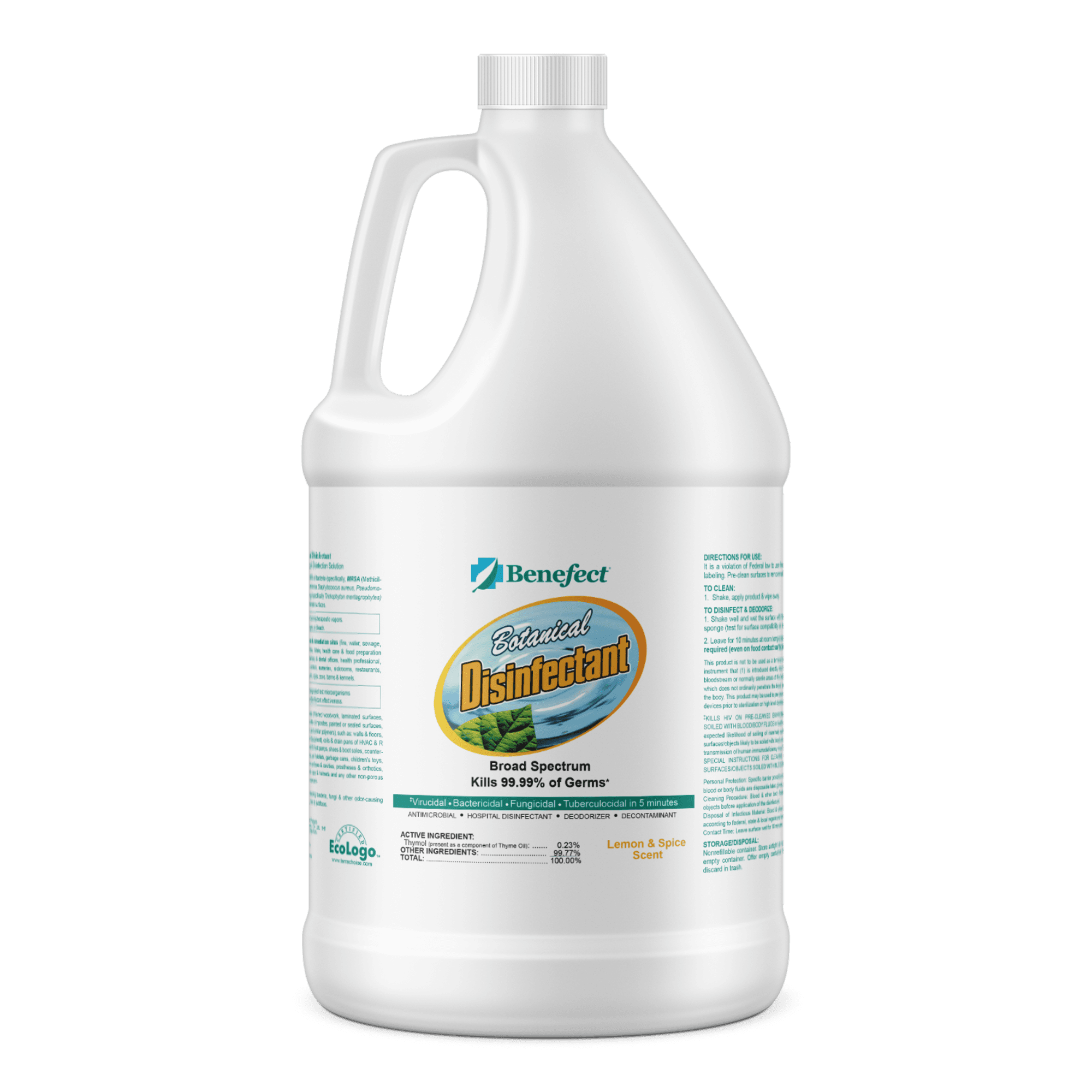 Benefect Botanical Broad Spectrum Disinfectant - Natural Antibacterial ...