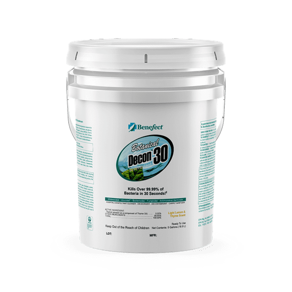 Benefect Botanical Decon 30 - Non-Toxic, Safe Cleaning Disinfectant ...