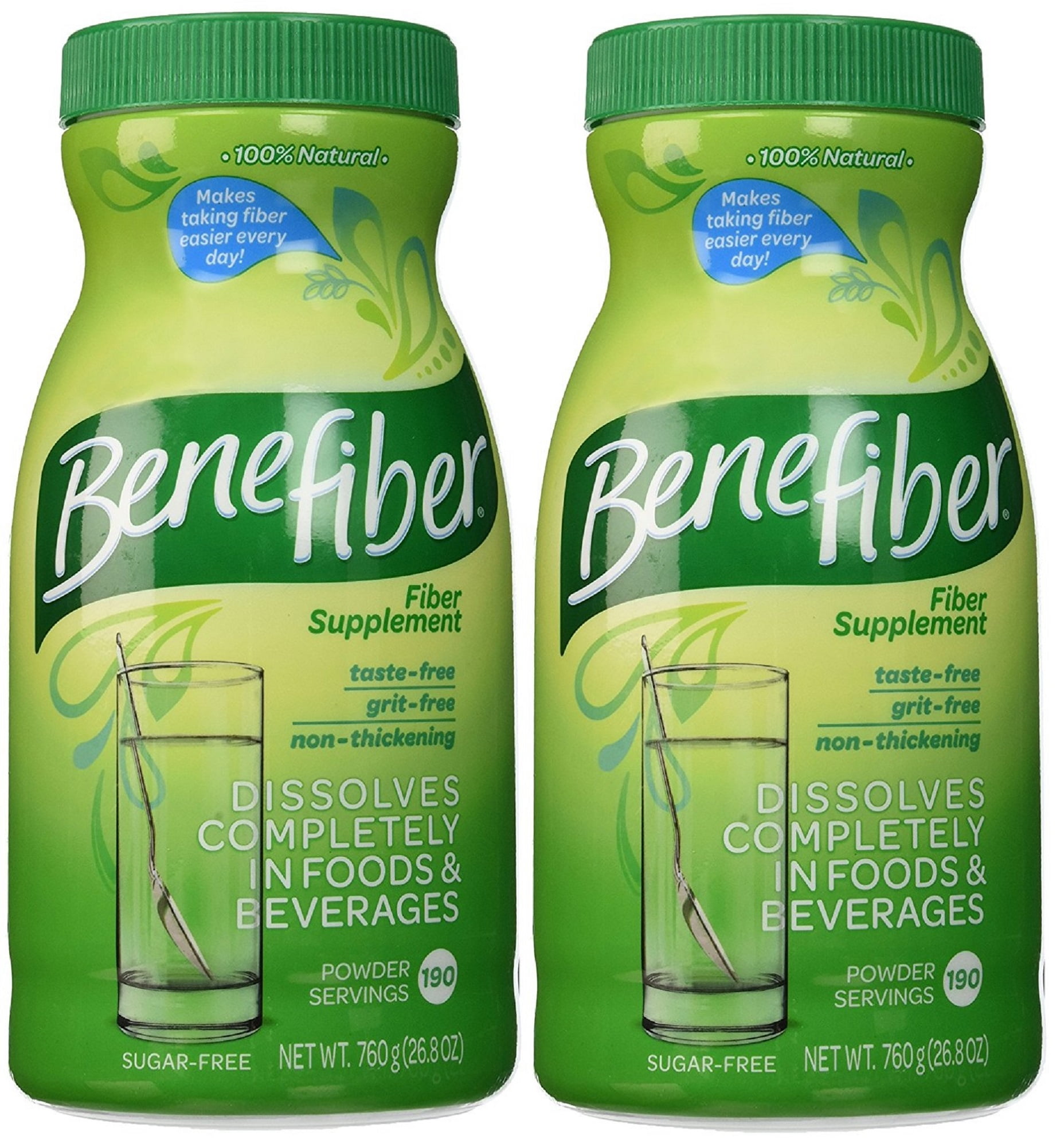 Benefiber 100% Natural Daily Soluble Fiber Supplement, Sugar Free ...