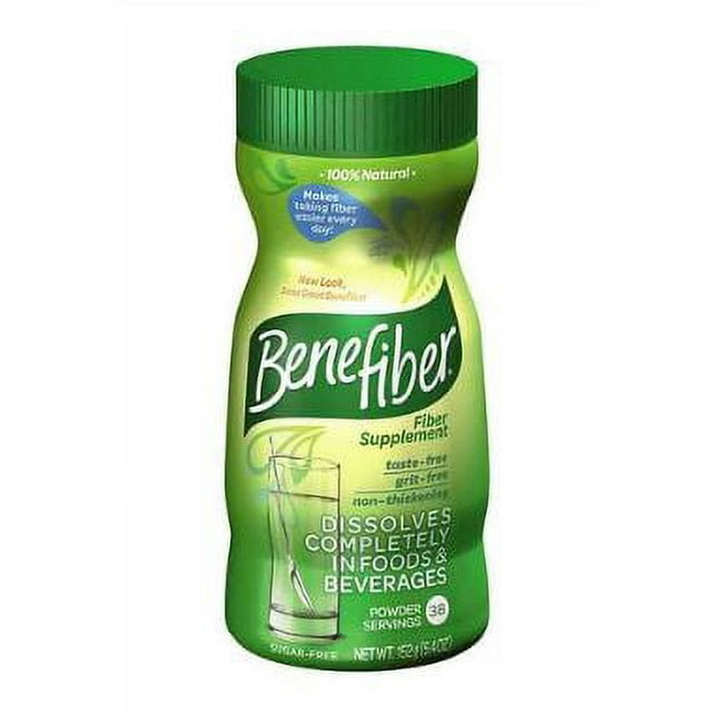 Benefiber Daily Prebiotic Fiber Supplement, Sugar-Free Unflavored ...
