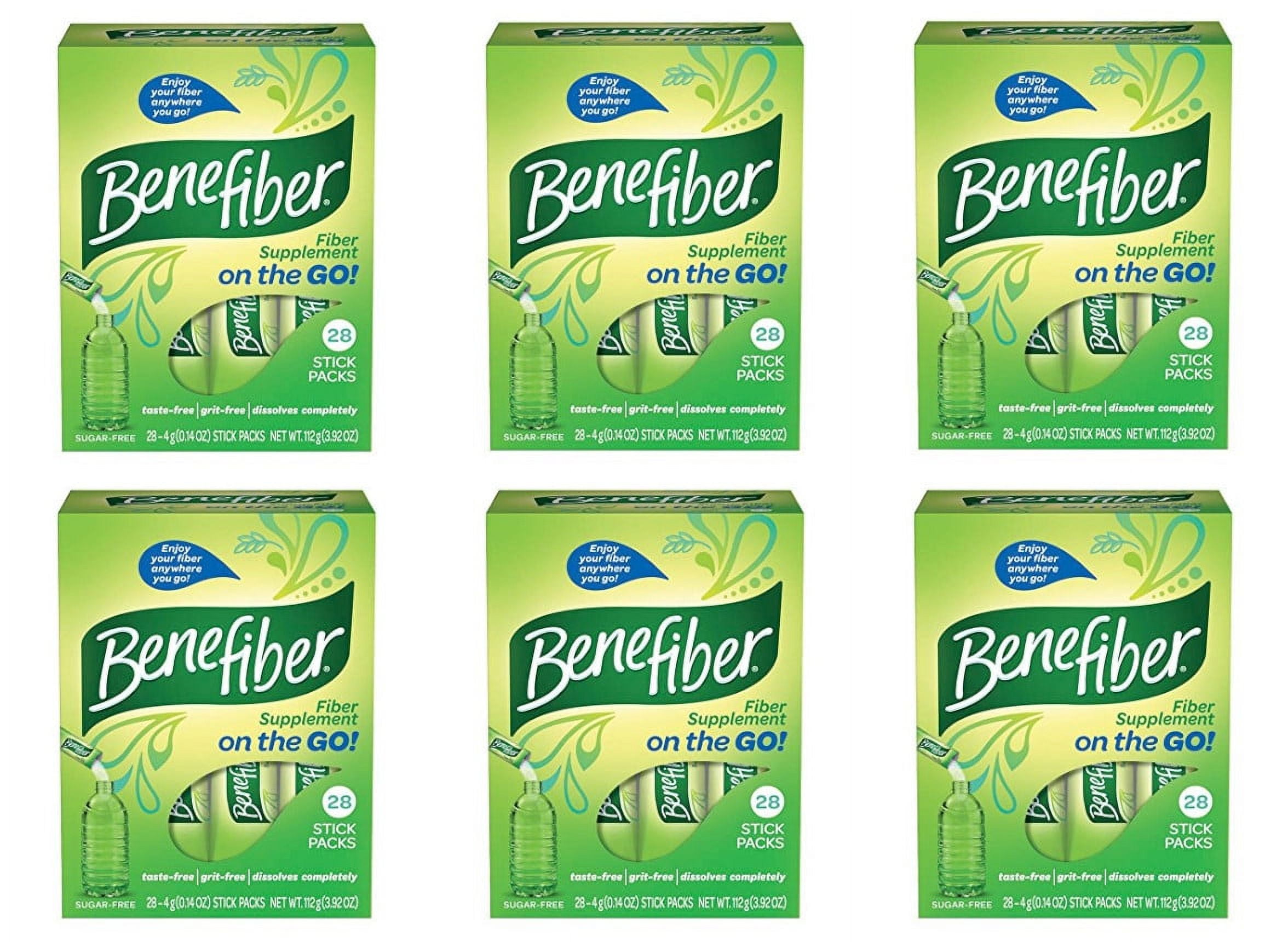 Benefiber Dissolving Fiber Daily Powder, Sugar Free, Taste Free, 28 ...