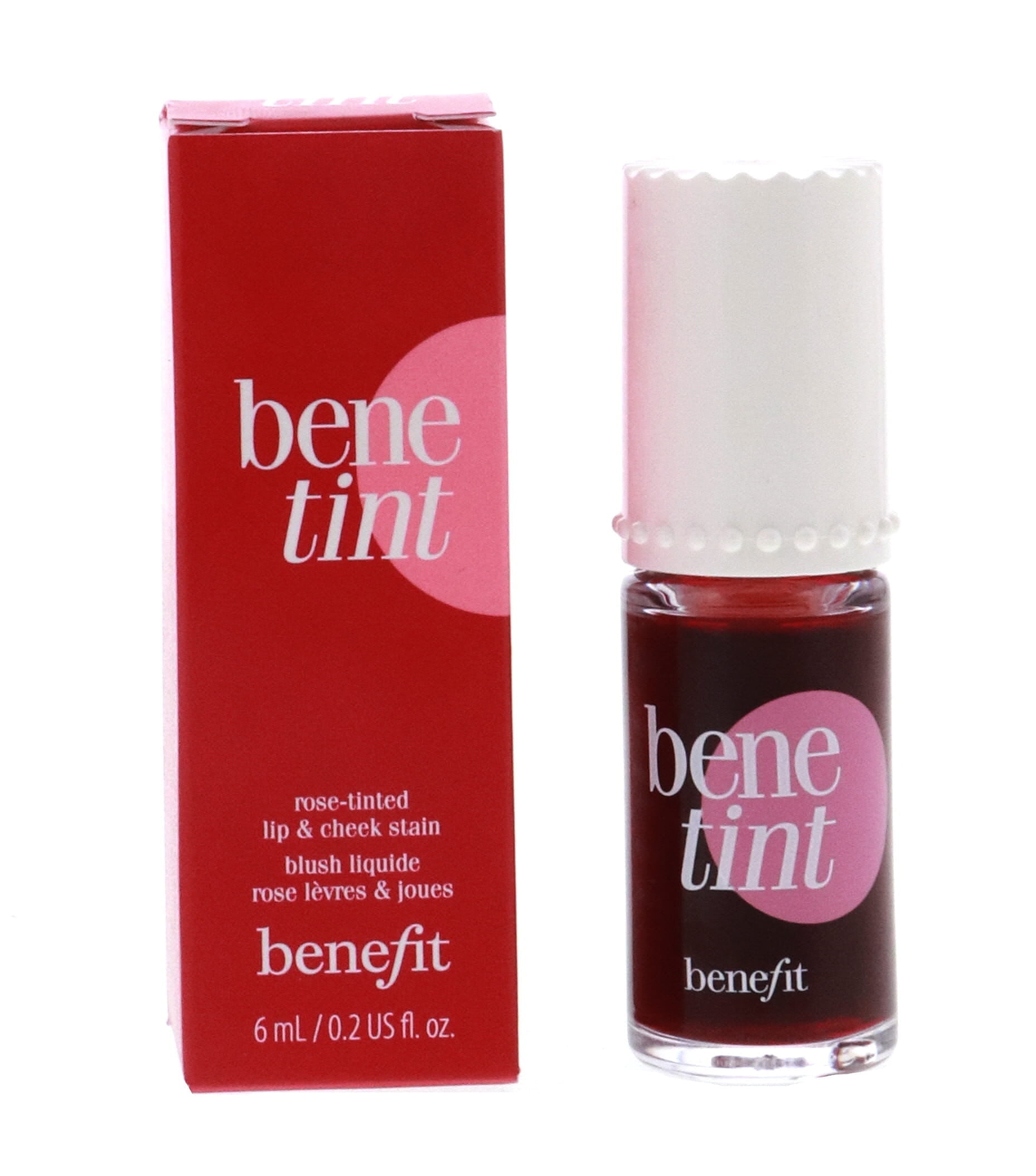 Benefit Cosmetics Benetint Rose Tinted Lip & Cheek Stain, Long-Lasting ...