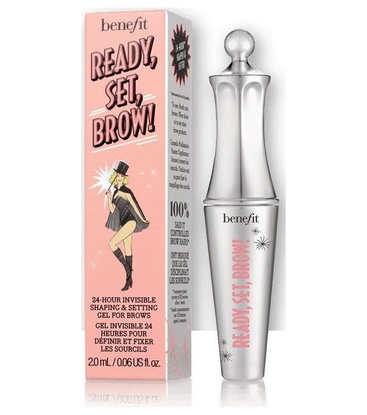Benefit Cosmetics 24-Hour Brow Setter (Travel Size) 0.06 fl. oz ...