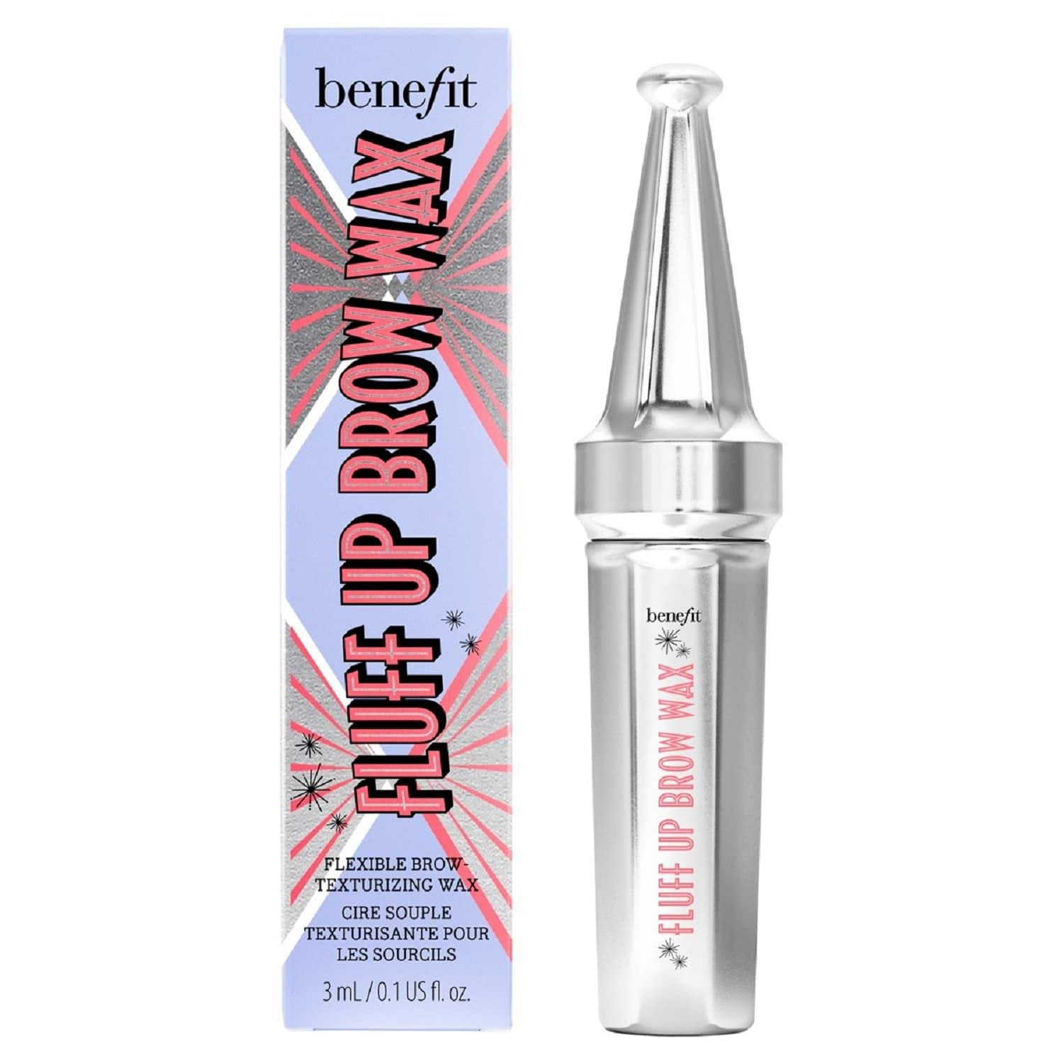 Benefit Cosmetics Mini Fluff Up Brow Flexible Brow-Texturizing Wax 0.1 ...
