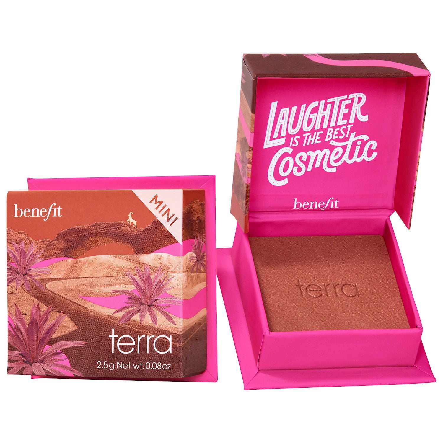 Benefit Cosmetics Silky-Soft Powder Blush Color: Terra Size: .08OZ ...