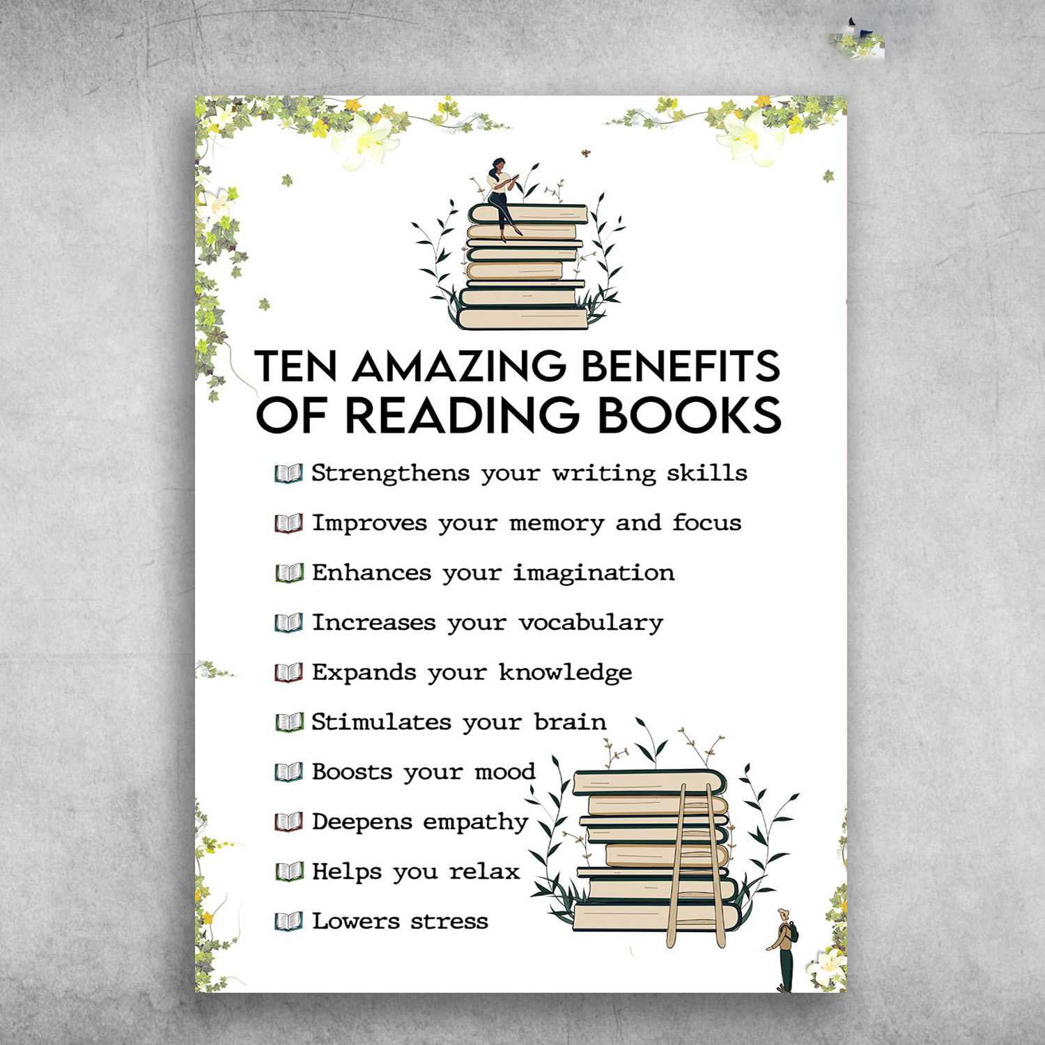 Benefit Of Book - Ten Amazing Benefits Of Reading Books, Strengthens ...