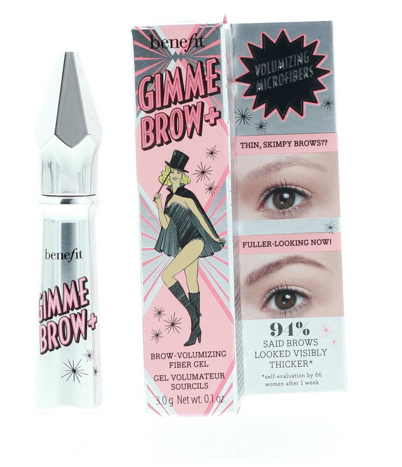 Benefit by Benefit , Gimme Brow Volumizing Fiber Gel - #4 (Medium Deep ...
