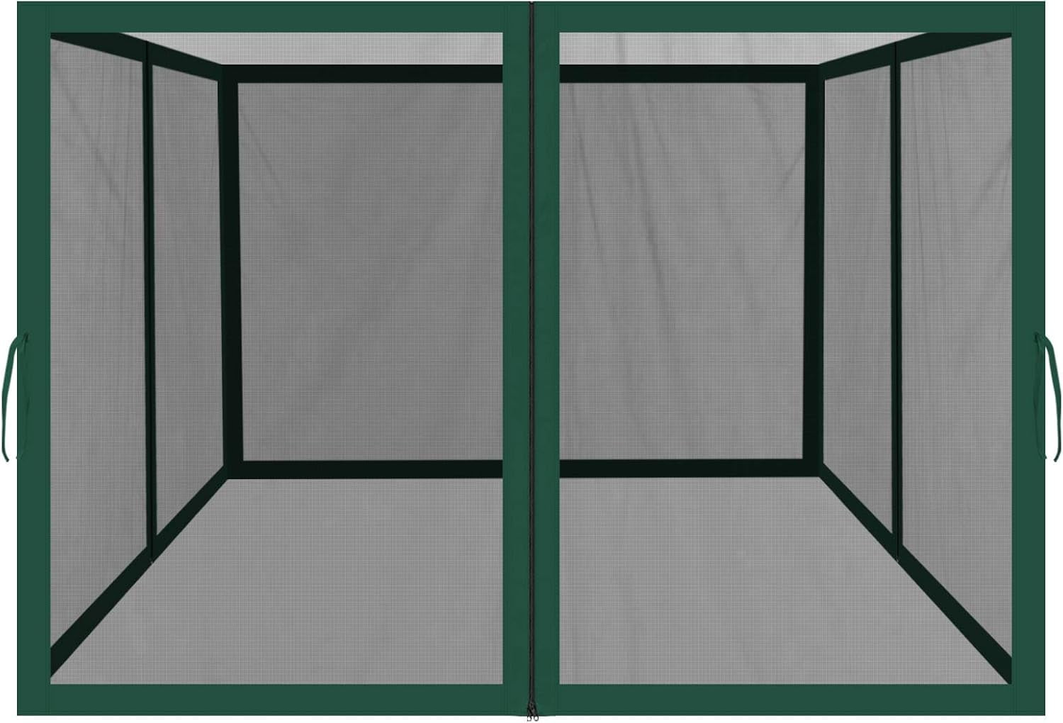 BenefitUSA Replacement Mosquito Netting for 8' x 8' Gazebo, Zippered ...