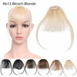 Benehair Thin Air Bangs Fringe Clip In 100% Real Remy Human Hair ...