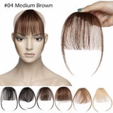 Benehair Thin Air Bangs Fringe Clip In 100% Real Remy Human Hair ...